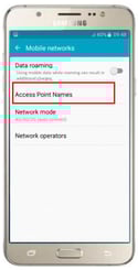 Setting up your LTE SIM card - APN configuration