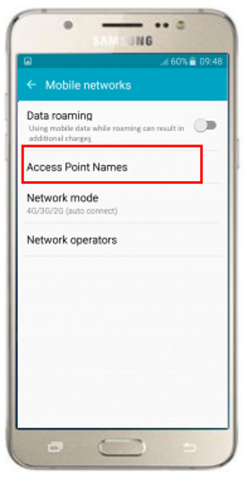 Setting up your LTE SIM card - APN configuration